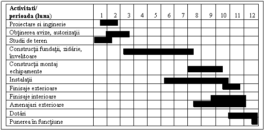 PROIECTE DE DEZVOLTARE A ORGANIZATIEI PRIN INVESTITII